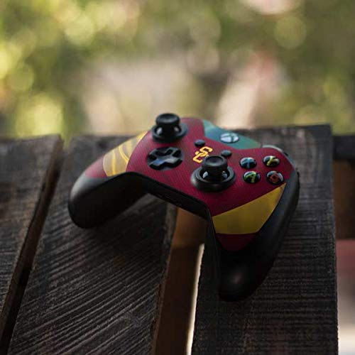 Skinit Decal Gaming Skin Compatible with Xbox One Controller - Officially Licensed USC USC Trojans Jersey Design