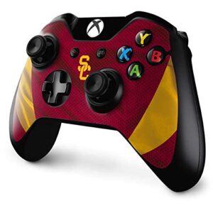 Skinit Decal Gaming Skin Compatible with Xbox One Controller - Officially Licensed USC USC Trojans Jersey Design