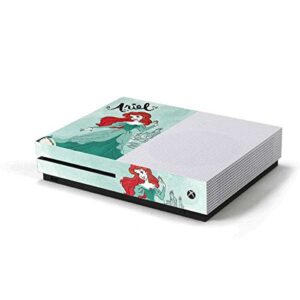 skinit decal gaming skin compatible with xbox one s console - officially licensed disney princess ariel design