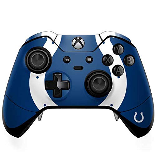 Skinit Decal Gaming Skin compatible with Xbox One Elite Controller - Officially Licensed NFL Indianapolis Colts Large Logo Design