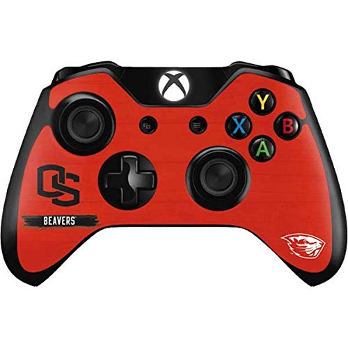 Skinit Decal Gaming Skin Compatible with Xbox One Controller - Officially Licensed College Oregon State Texture Design