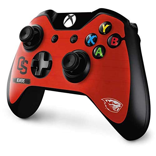 Skinit Decal Gaming Skin Compatible with Xbox One Controller - Officially Licensed College Oregon State Texture Design