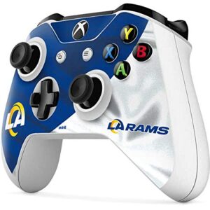 Skinit Decal Gaming Skin compatible with Xbox One S Controller - Officially Licensed NFL Los Angeles Rams Flag Design