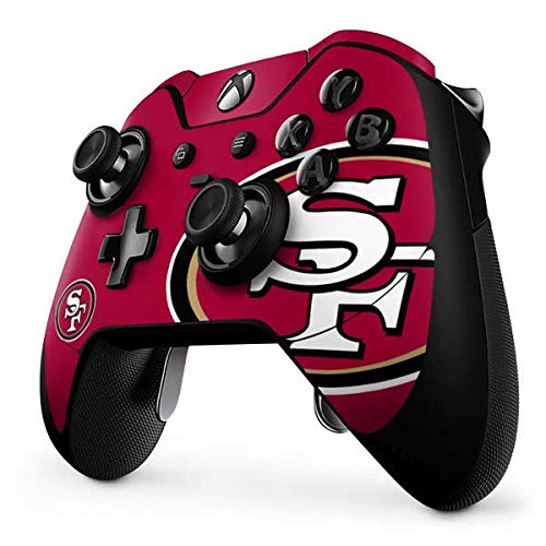 Skinit Decal Gaming Skin compatible with Xbox One Elite Controller - Officially Licensed NFL San Francisco 49ers Large Logo Design