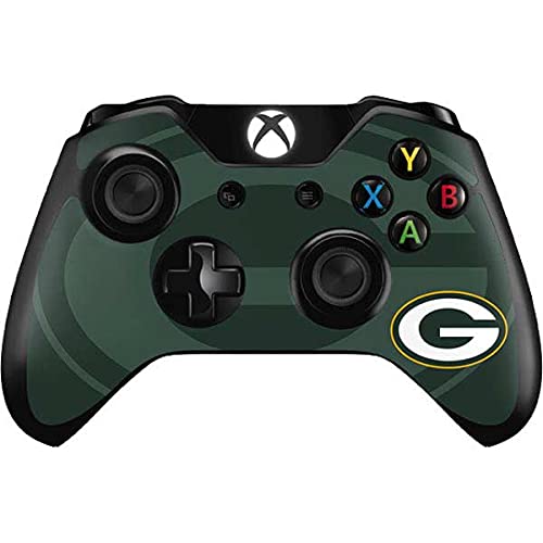 Skinit Decal Gaming Skin compatible with Xbox One Controller - Officially Licensed NFL Green Bay Packers Double Vision Design