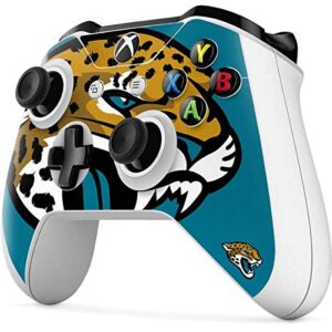 Skinit Decal Gaming Skin compatible with Xbox One S Controller - Officially Licensed NFL Jacksonville Jaguars Large Logo Design