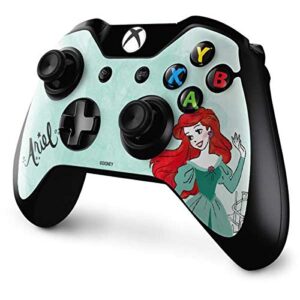 Skinit Decal Gaming Skin Compatible with Xbox One Controller - Officially Licensed Disney Princess Ariel Design