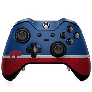 skinit decal gaming skin compatible with xbox one elite controller - officially licensed nfl buffalo bills vintage design