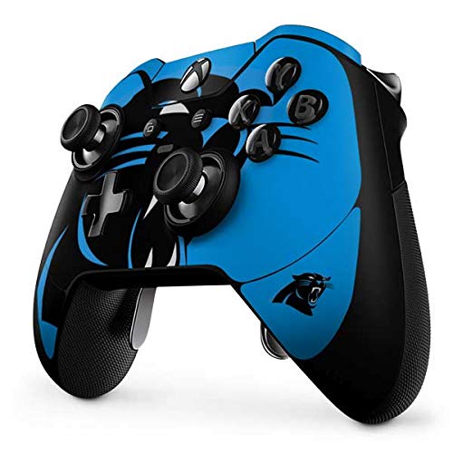 Skinit Decal Gaming Skin Compatible with Xbox One Elite Controller - Officially Licensed NFL Carolina Panthers Large Logo Design