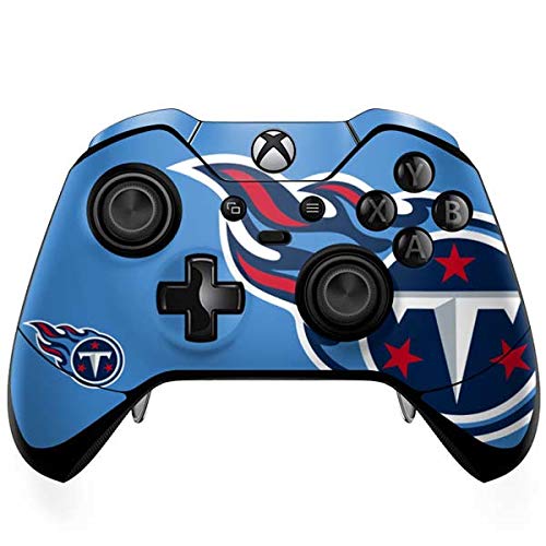 Skinit Decal Gaming Skin Compatible with Xbox One Elite Controller - Officially Licensed NFL Tennessee Titans Large Logo Design