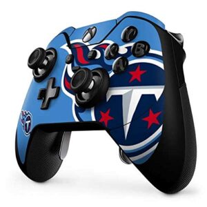 Skinit Decal Gaming Skin Compatible with Xbox One Elite Controller - Officially Licensed NFL Tennessee Titans Large Logo Design