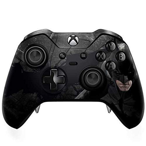 Skinit Decal Gaming Skin compatible with Xbox One Elite Controller - Officially Licensed Warner Bros Batman in Black Design