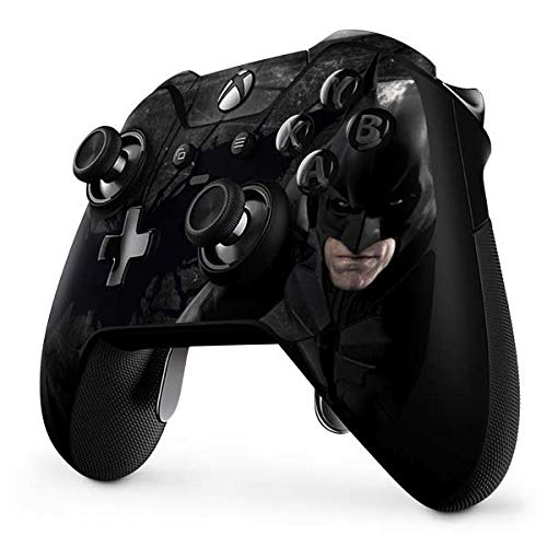 Skinit Decal Gaming Skin compatible with Xbox One Elite Controller - Officially Licensed Warner Bros Batman in Black Design