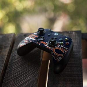 Skinit Decal Gaming Skin Compatible with Xbox One Elite Controller - Officially Licensed NFL Chicago Bears Blast Design