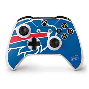 skinit decal gaming skin compatible with xbox one s controller - officially licensed nfl buffalo bills large logo design