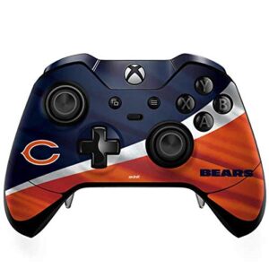 skinit decal gaming skin compatible with xbox one elite controller - officially licensed nfl chicago bears design