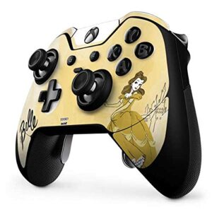 Skinit Decal Gaming skin compatible with Xbox One Elite Controller - Officially Licensed Disney Princess Belle Art Design