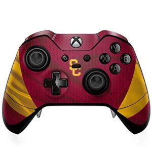 skinit decal gaming skin compatible with xbox one elite controller - officially licensed usc usc trojans jersey design