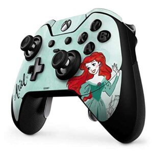 Skinit Decal Gaming skin compatible with Xbox One Elite Controller - Officially Licensed Disney Princess Ariel Design