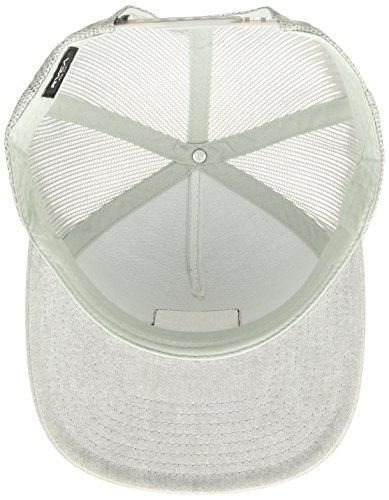 RVCA Men's Denim Trucker HAT, Light Grey, ONE Size