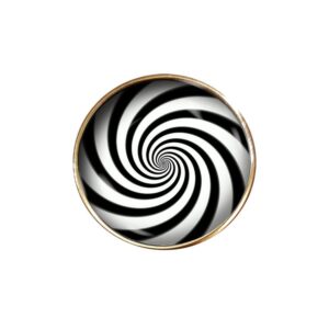 Chaoticfashion Vertigo Ring Handmade Hypnotize Jewelry Gift Pendant Charm