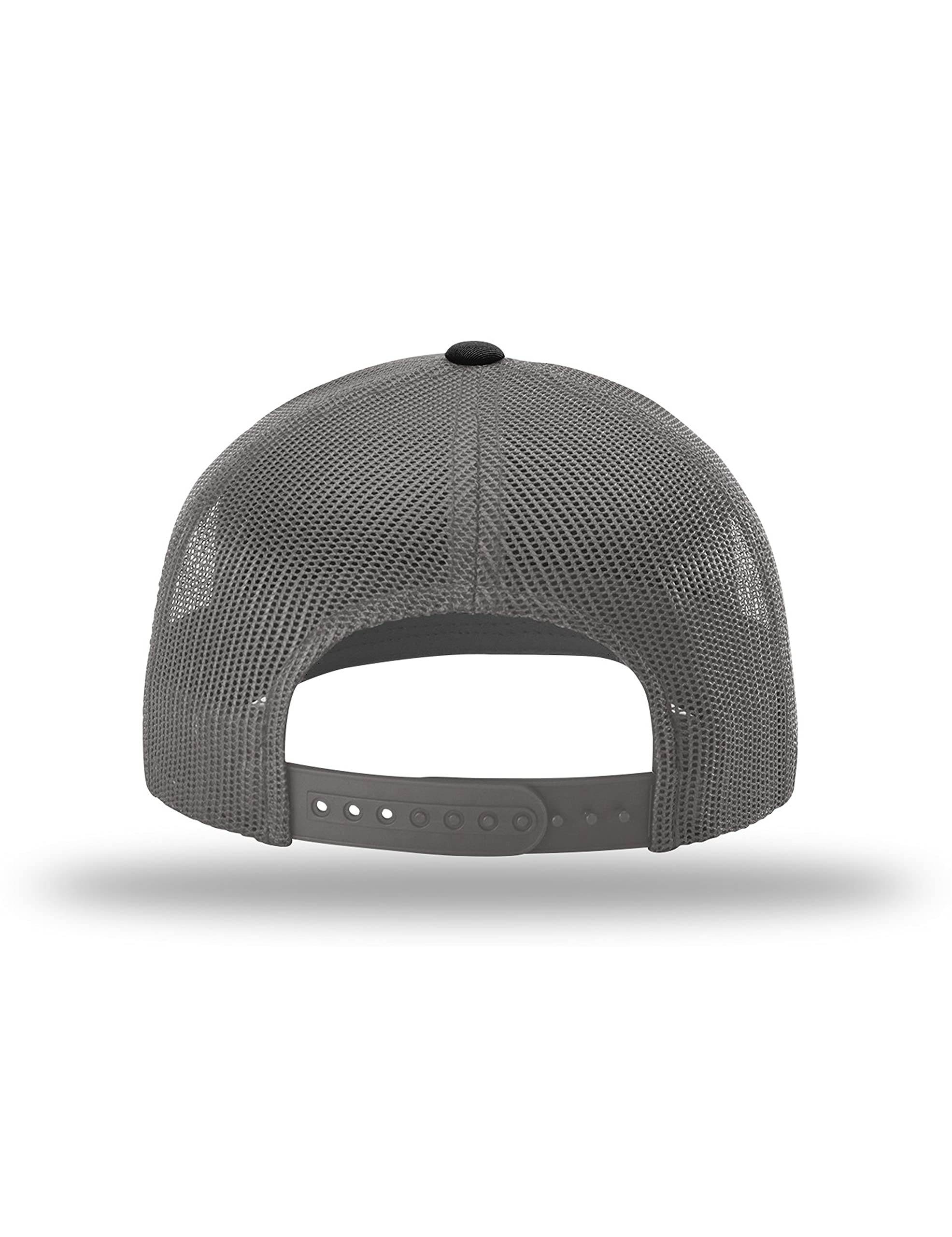 Richardson Trucker Cap, Black/Charcoal, One Size