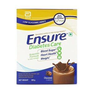 ensure diabetes care chocolate 200g refill pack