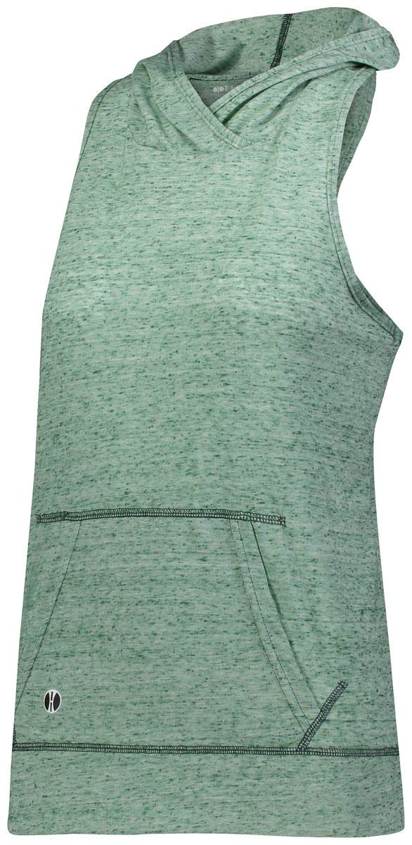 Holloway Sportswear Womens ADVOCATE HOODED TANK XS Forest