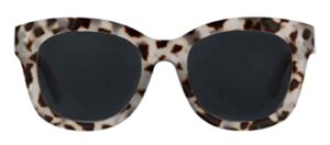 peepers by peeperspecs oprah's favorite women's center stage oversized polarized sunglasses - gray tortoise