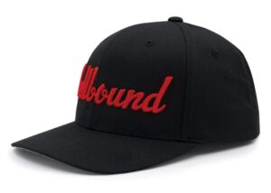 red devil clothing hellbound curved bill cap (s/m) black