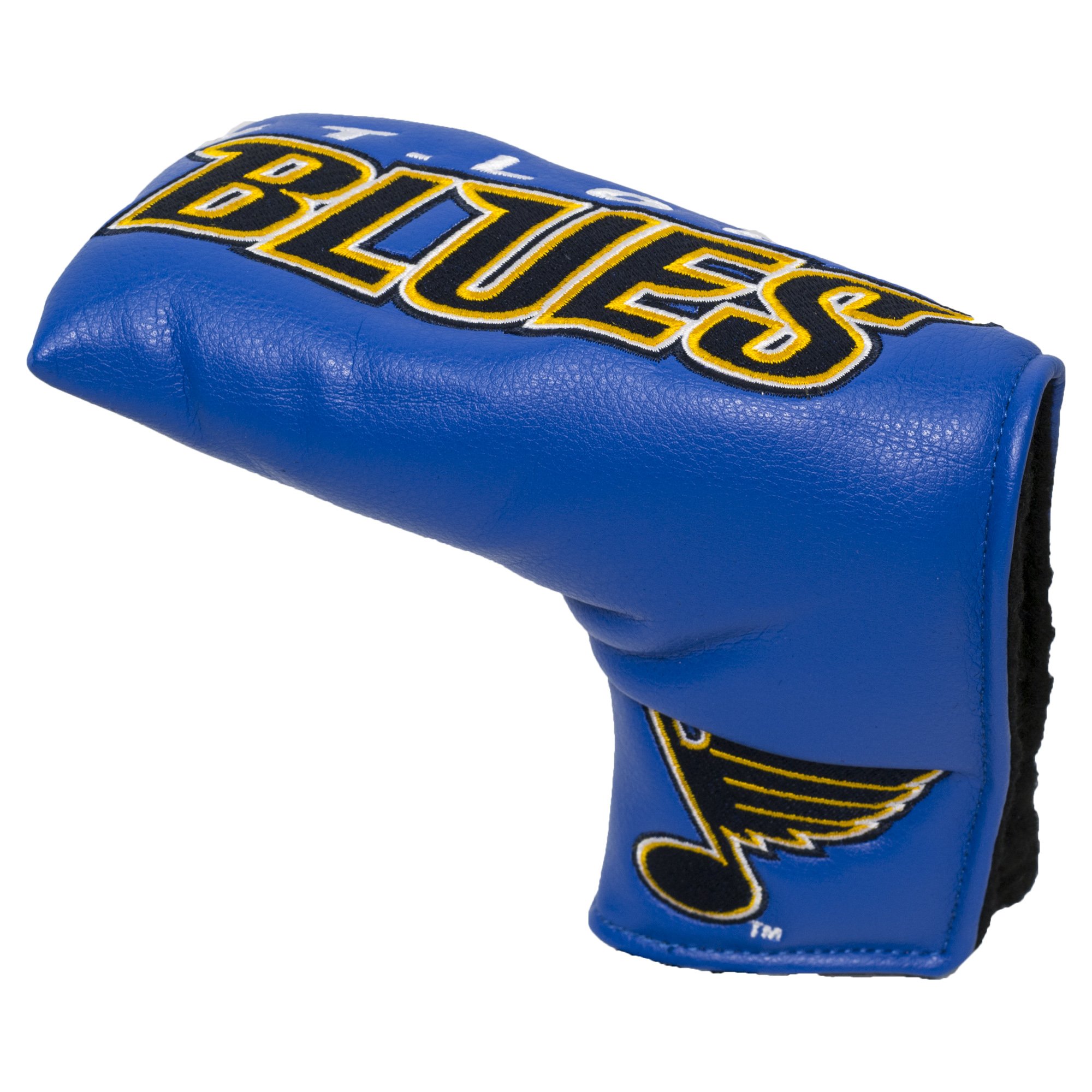 Team Golf NHL St Louis Blues Vintage Blade Putter Cover Golf Club Vintage Blade Putter Headcover, Form Fitting Design, Fits Scotty Cameron, Taylormade, Odyssey, Titleist, Ping, Callaway