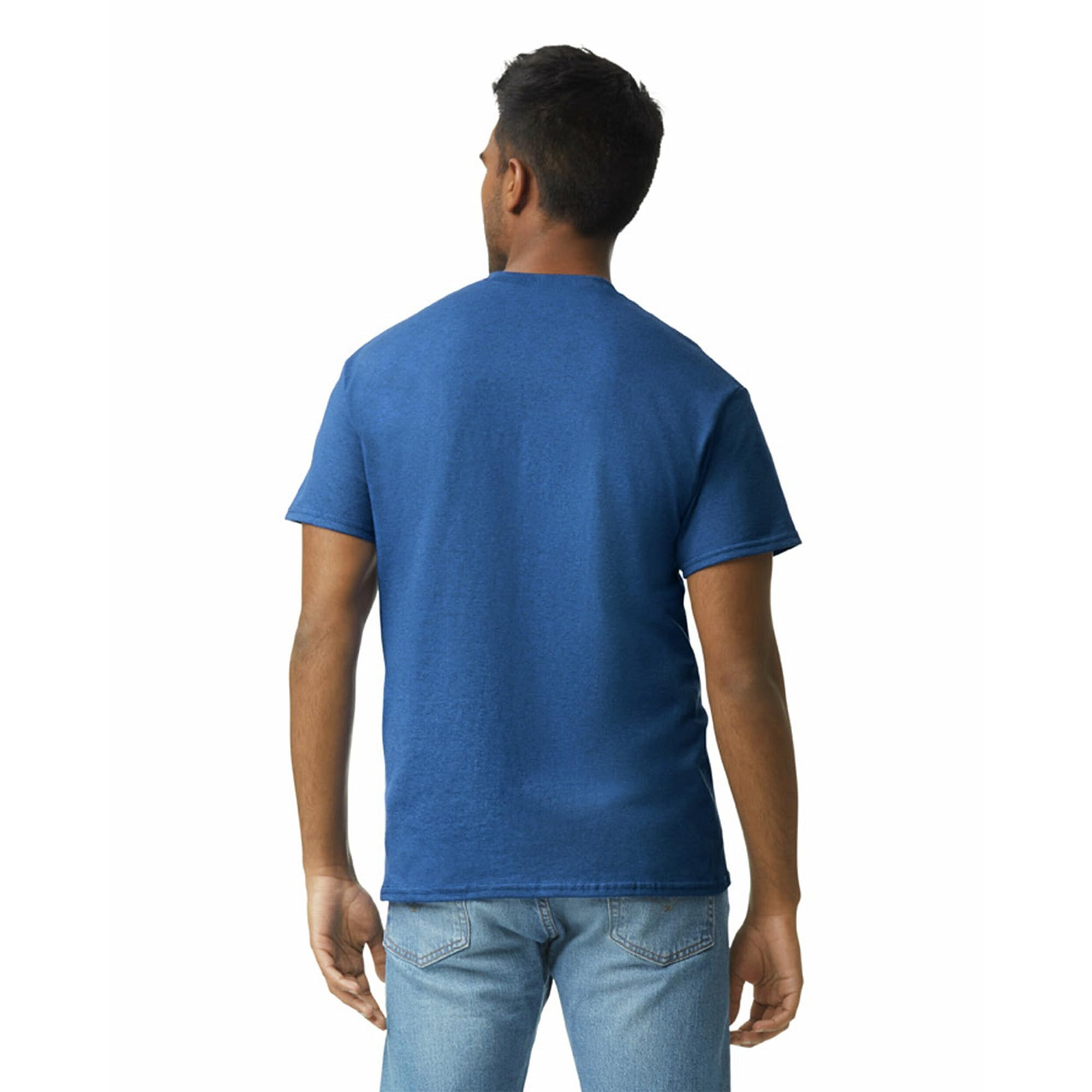 Gildan Adult Ultra Cotton T-Shirt, Style G2000, Multipack, Antique Royal (2-Pack), 2X-Large