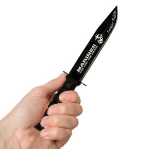 Miniature USMC Fighting Knife Letter Opener - Functional Marine Corps Desk Accessory - Marine Corps Gifts - Disabled USMC Vet Owned SMALL Business