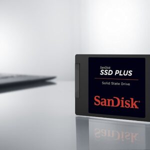 SanDisk SSD PLUS 120GB Internal SSD - SATA III 6 Gb/s, 2.5"/7mm, Up to 530 MB/s - SDSSDA-120G-G27