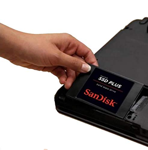 SanDisk SSD PLUS 120GB Internal SSD - SATA III 6 Gb/s, 2.5"/7mm, Up to 530 MB/s - SDSSDA-120G-G27