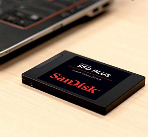 SanDisk SSD PLUS 120GB Internal SSD - SATA III 6 Gb/s, 2.5"/7mm, Up to 530 MB/s - SDSSDA-120G-G27