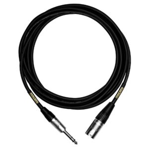 mogami coreplus trs-xlr male cable - 5 feet