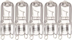 anyray (5)-bulbs compatible replacement for electrolux 318946400 bulb 40w