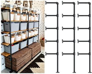 fof friend of family industrial retro wall mount iron pipe shelf,diy open bookshelf,hung bracket,home improvement kitchen shelves,tool utility shelves, office shelves,ceiling mount shelf shelves