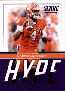 2017 score hype #13 deshaun watson rc rookie nfl football trading card houston texans