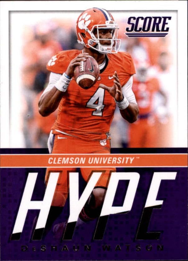 2017 Score Hype #13 Deshaun Watson RC Rookie NFL Football Trading Card Houston Texans