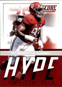 2017 score hype #7 jonathan allen rc