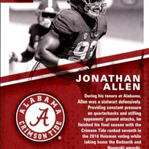 2017 Score Hype #7 Jonathan Allen RC