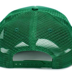 Custom Keep It Squatchy Bobo Adult Truckers Hat Cap Kelly Green