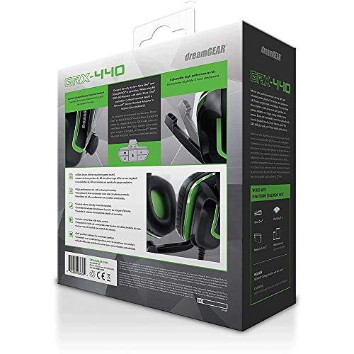 GRX-440 Wired Gaming Headset for Xbox One & Xbox Series X/S: Compatible with PS5/PS4/PC