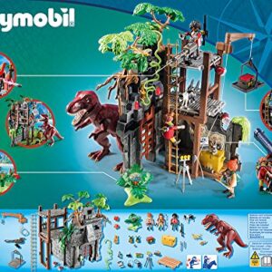 Playmobil Hidden Temple with T-Rex Building Set, Multi