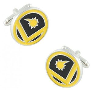 masgemelos - legion of superheroes cufflinks