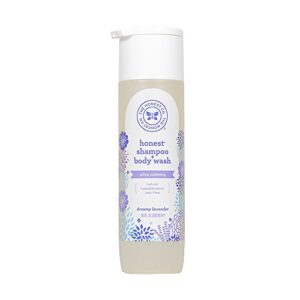 the honest company ultra dreamy calming lavender shampoo and body wash with naturally derived botanicals, lavender, 10 fluid ounce