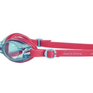 Speedo Jet Junior Goggles (Ecstatic Pink/Aquatic, One Size)