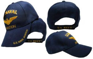 aes u.s. navy naval aviation ball cap baseball cap hat (licensed)